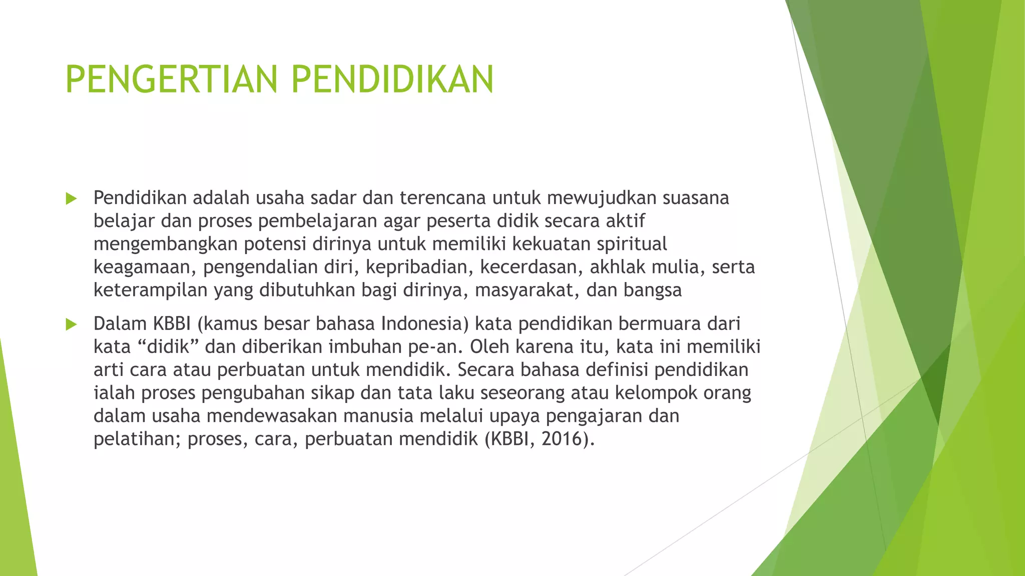 Tujuan pendidikan | PPT