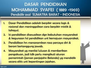 TUJUAN PENDIDIKAN DAN PEMBELAJARAN | PPT
