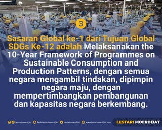 Tujuan Global SDGS Ke-12 | PDF