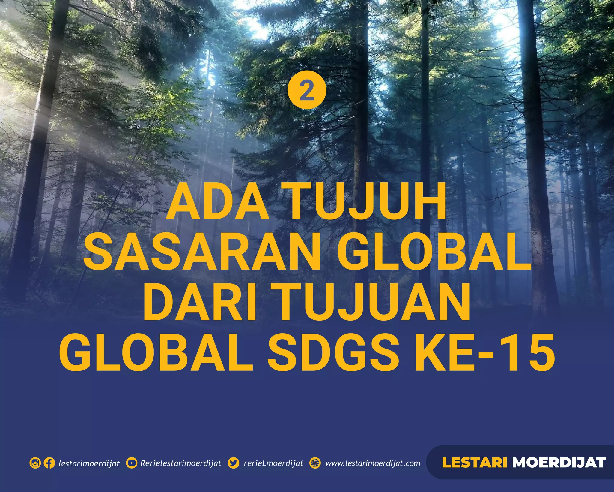 Tujuan Global SDGS Ke-15 | PDF