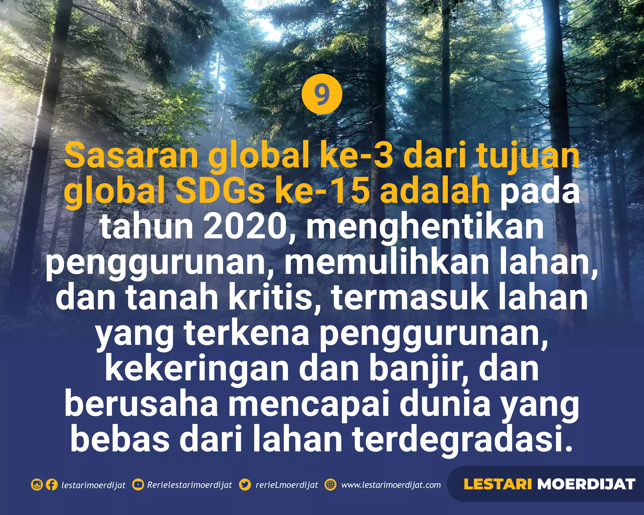 Tujuan Global SDGS Ke-15 | PDF