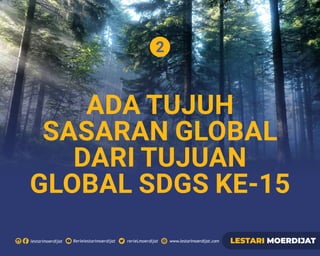 Tujuan Global SDGS Ke-15 | PDF