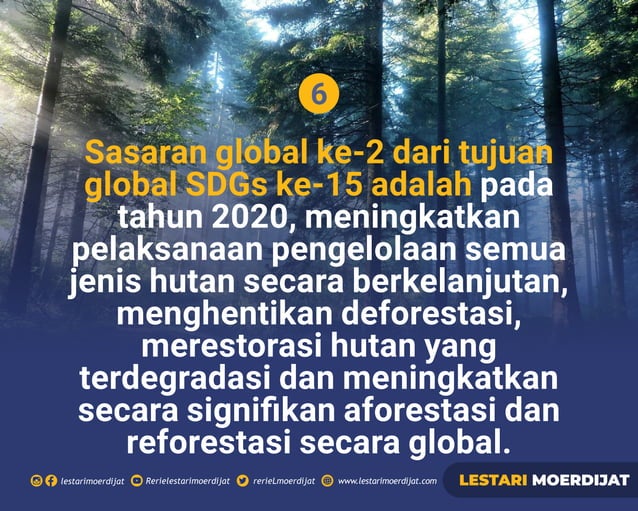 Tujuan Global SDGS Ke-15 | PDF