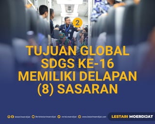 Tujuan Global SDGS Ke-16 | PDF
