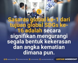 Tujuan Global SDGS Ke-16 | PDF