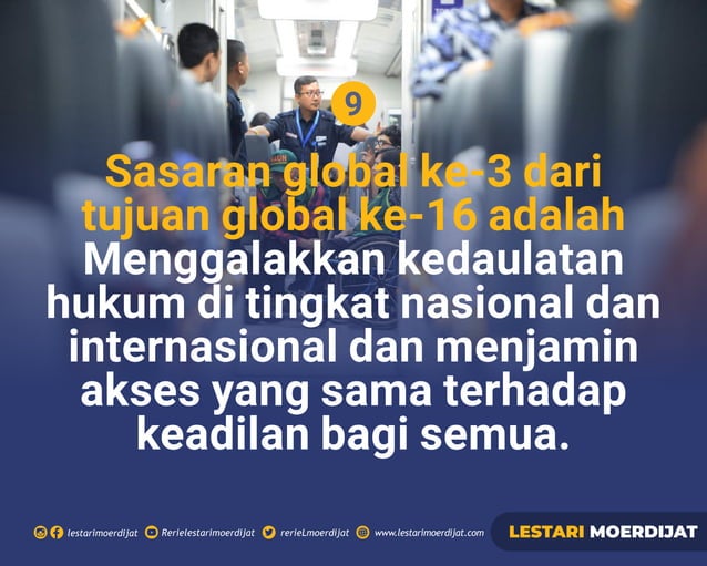 Tujuan Global SDGS Ke-16 | PPT