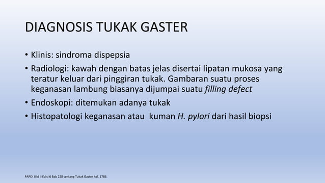 Tukak Gaster dan Tukak Duodenum.pptx materi | PPT
