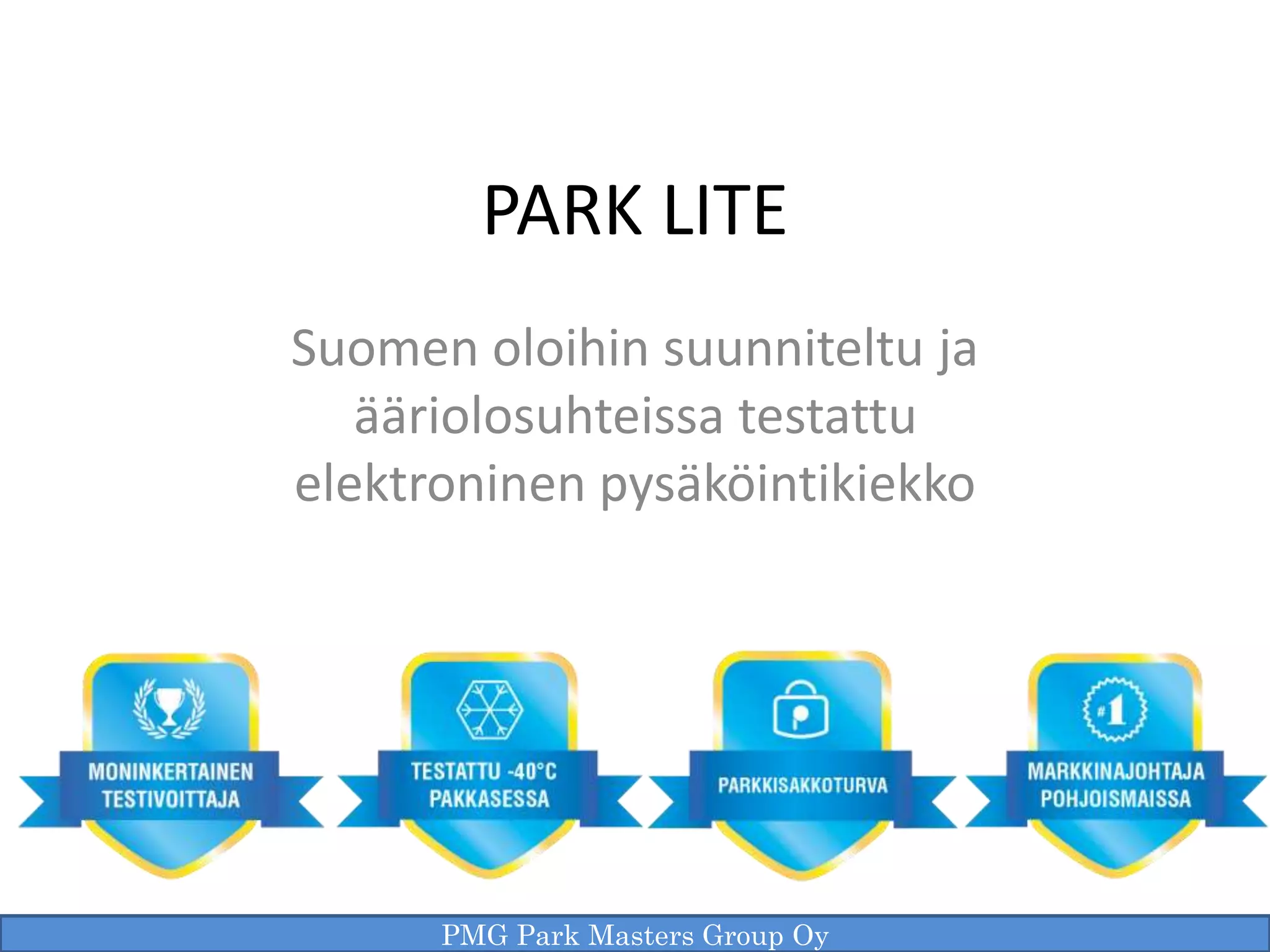 Tukkumyynti park lite virallinen tukku pmg park masters group | PPT