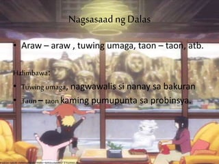 Tuklasin at alamin pang abay | PPT