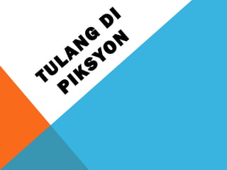 Tulang Di Piksyon | PPT