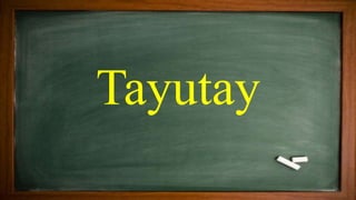 Ang Tula at Iilang mga Tayutay | PPTX