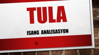 Elemento ng Tula | PPTX
