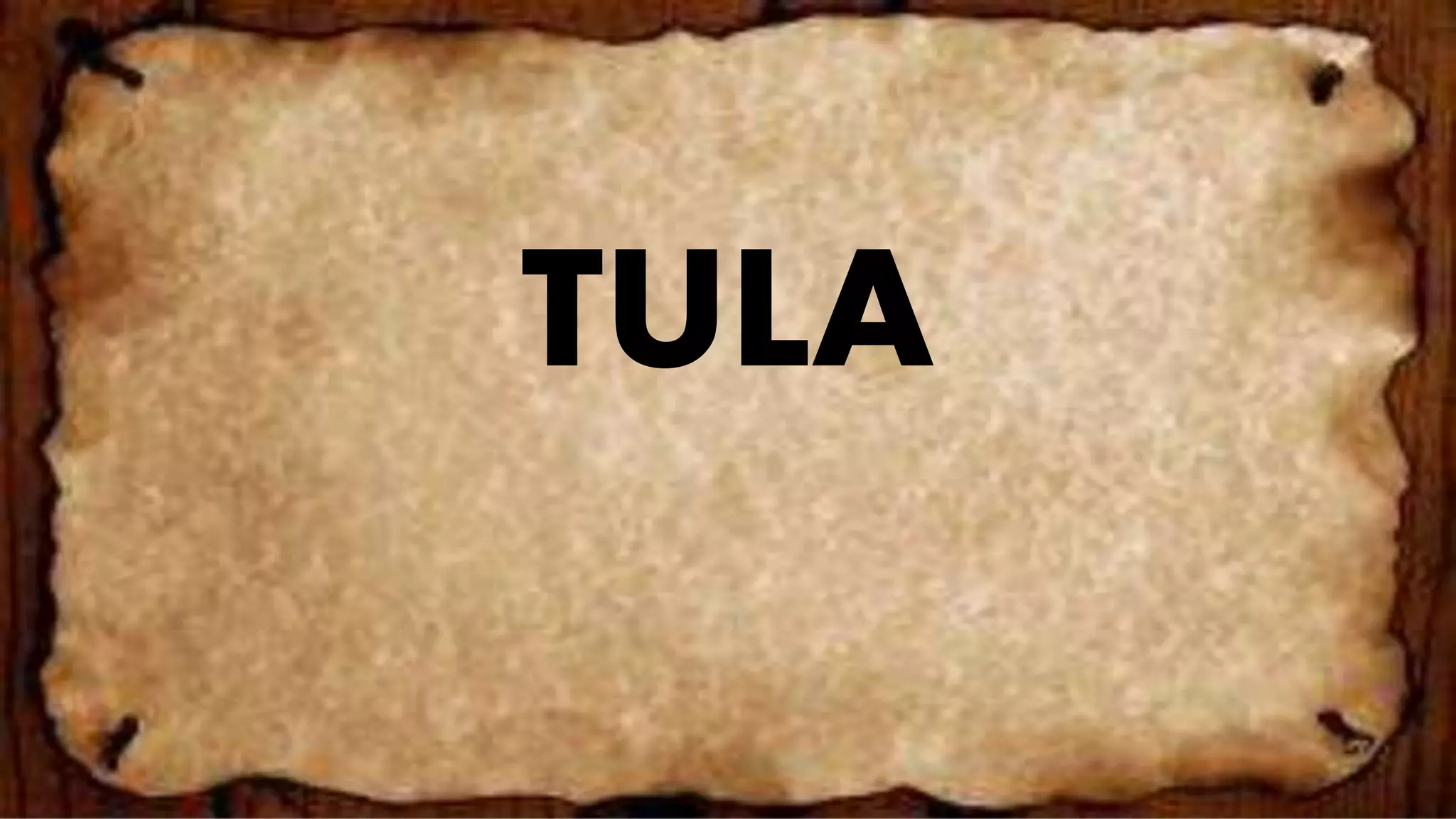 Tula | PPTX