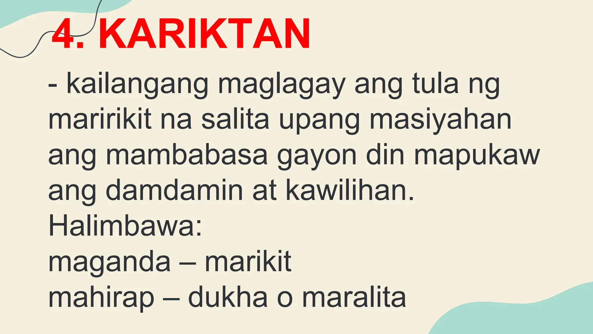 TULA- Filipino 7- MeLC based............. | PPTX