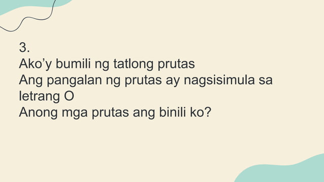 TULA- Filipino 7- MeLC based............. | PPTX