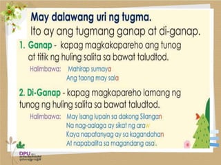 TULA-QUARTER2-FILIPINO 10-POWERPOINT PRESENTATION | PPTX