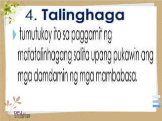 TULA-QUARTER2-FILIPINO 10-POWERPOINT PRESENTATION | PPTX