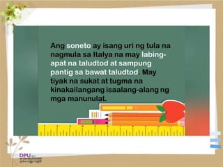 TULA-QUARTER2-FILIPINO 10-POWERPOINT PRESENTATION | PPTX