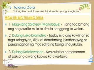 TULA-QUARTER2-FILIPINO 10-POWERPOINT PRESENTATION | PPTX