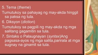 TULA ng mga Junior High School Filipinoppt | PPT