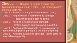 TULA na magagamit ng mga grade 7 fil..ppt