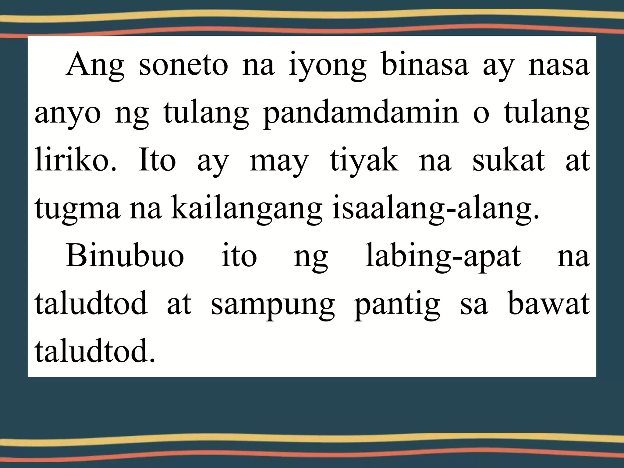 TULA-Ikalawang Markahan F.10.pptx