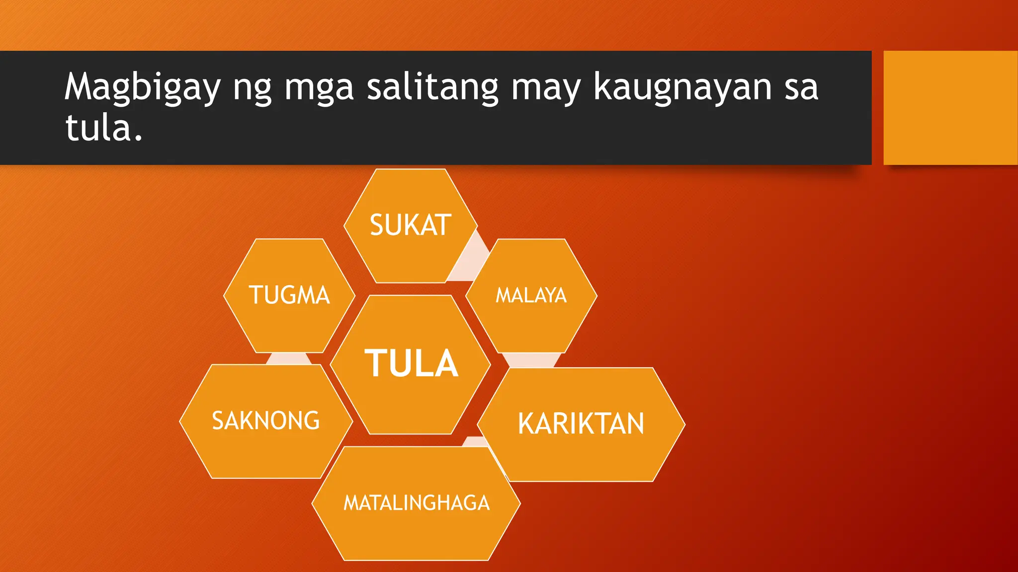 tula COT Hele ng Ina sa Kaniyang Panganay | PPTX