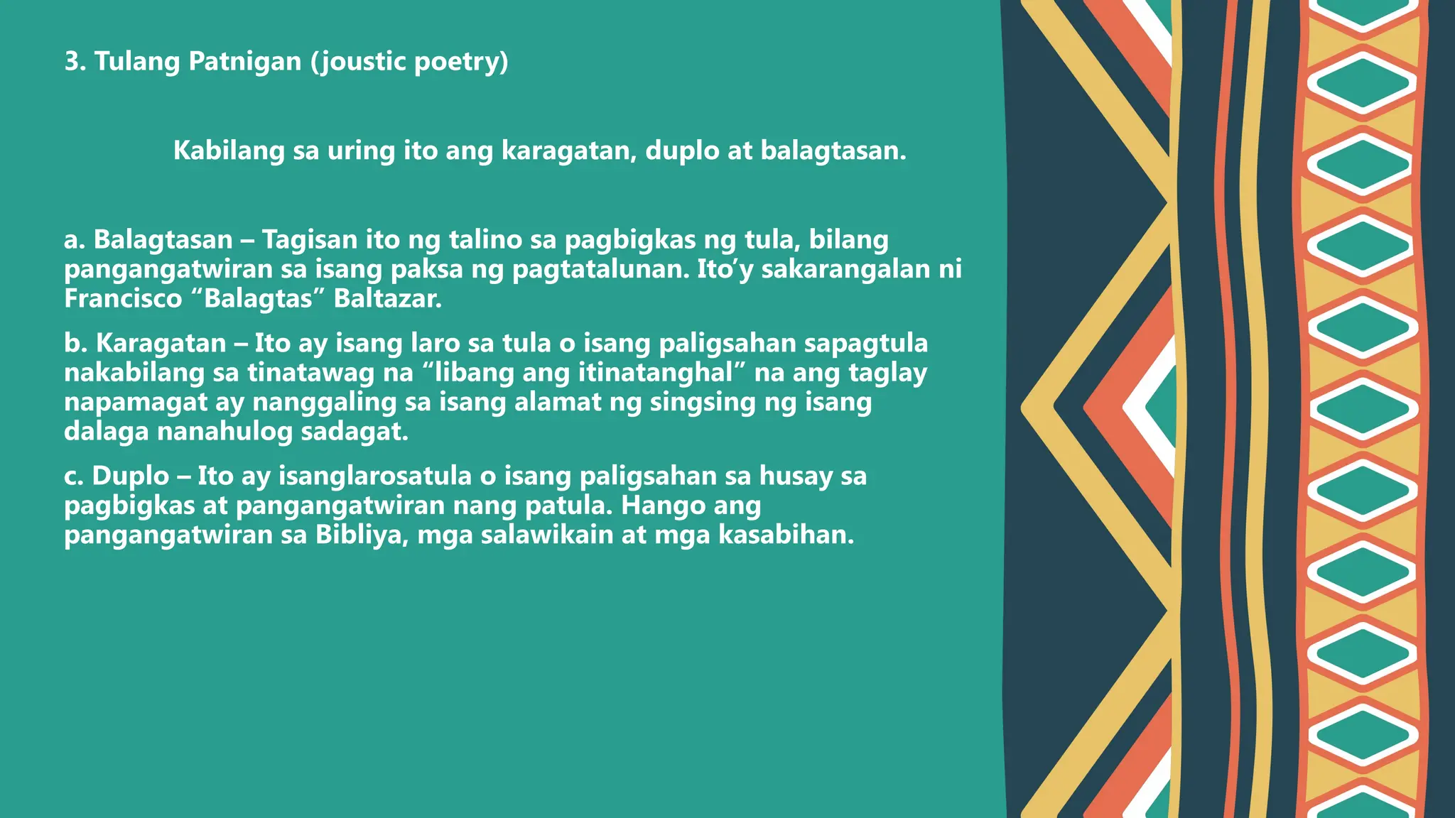 Kahulugan at mga katangian ng isang tula | PPTX