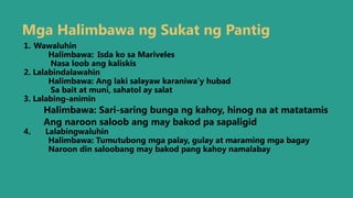 Kahulugan at mga katangian ng isang tula | PPTX