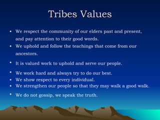Tulalip Tribes Spring 2009 | PPT