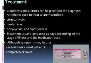 Tularemia | PPTX