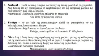 Tula sa Grade 10 Week 5 Quarter 2, Tula sa FIlipino.pptx