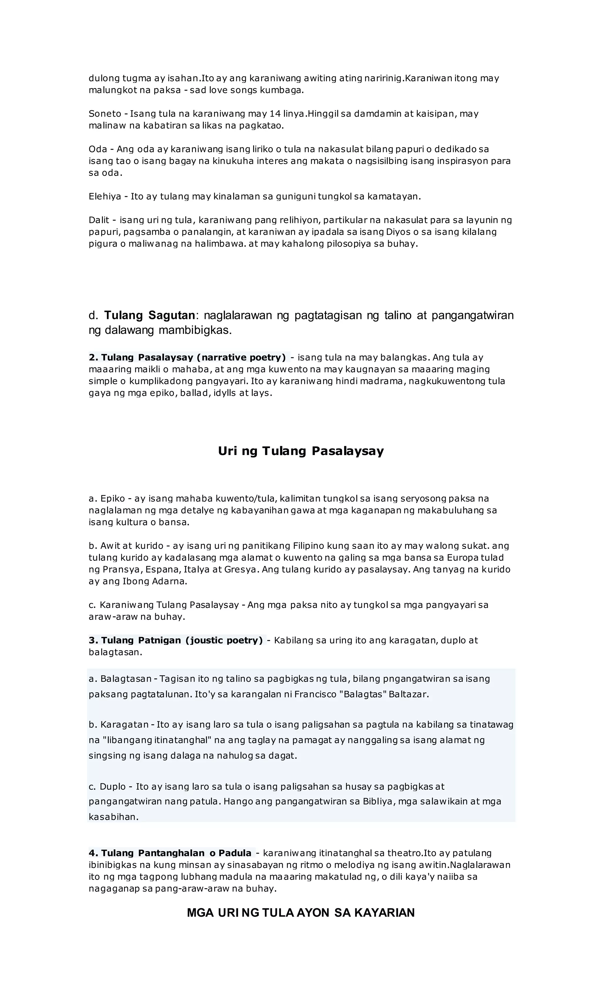 Tula updated Handout | DOCX