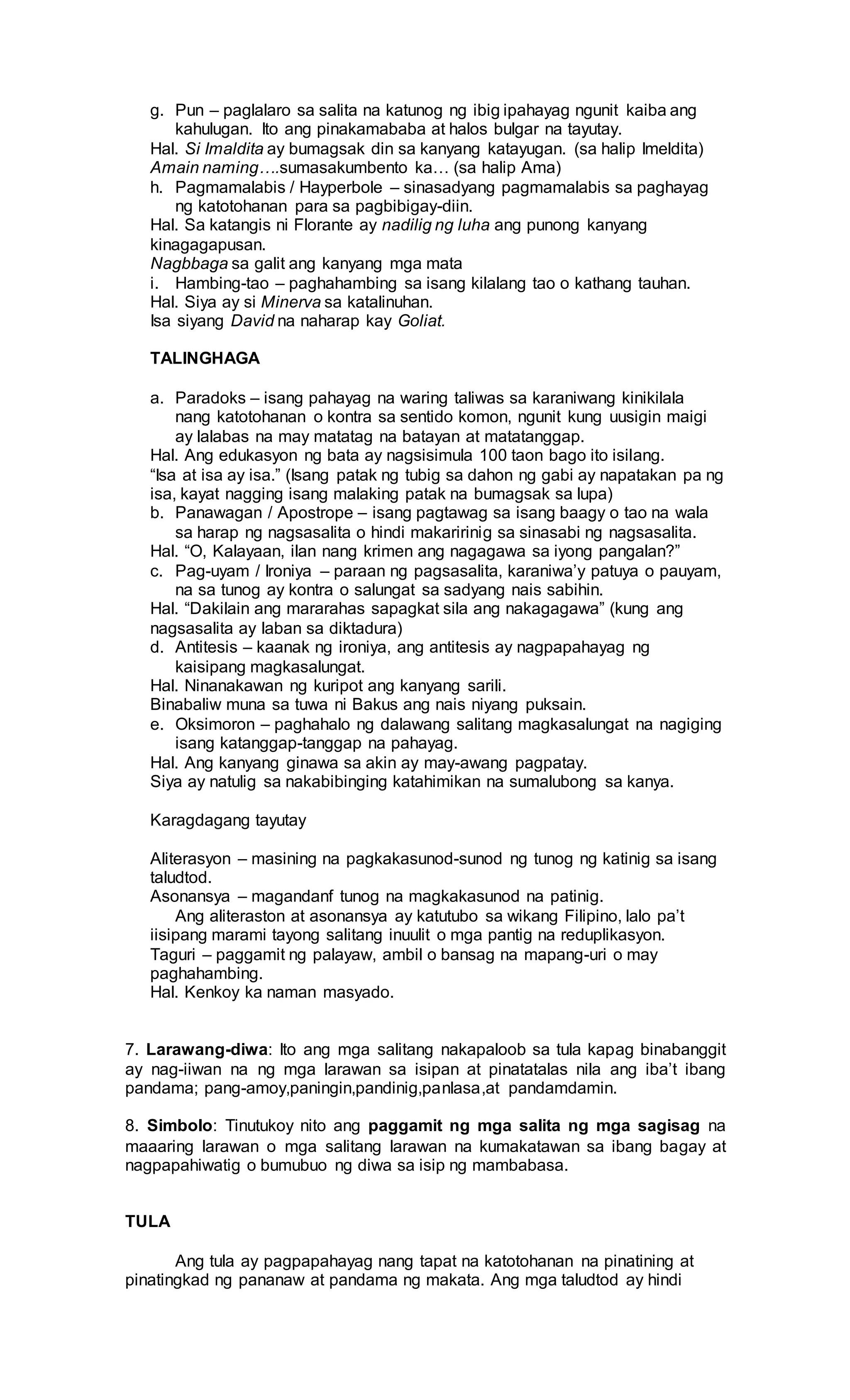 Tula Handout | DOCX