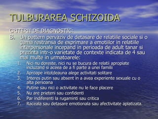 Tulburari De Personalitate | PPT