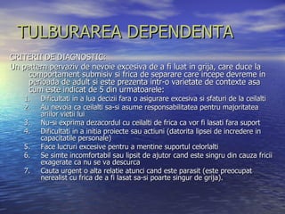 Tulburari De Personalitate | PPT