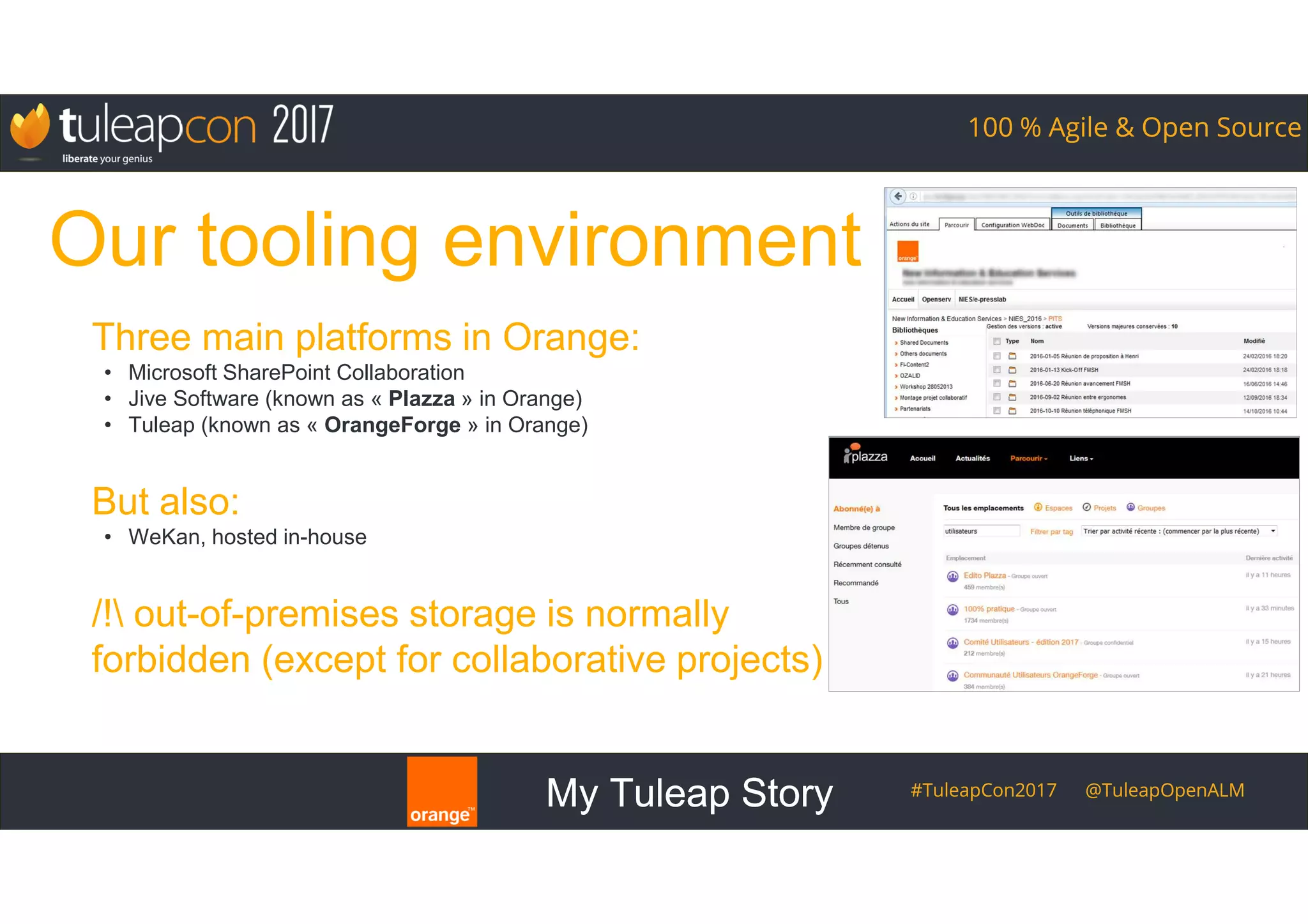 TuleapCon2017-Case-Study-Orange | PPT