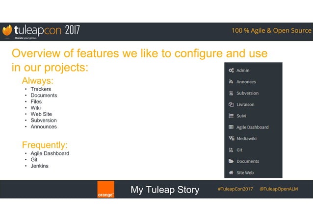 TuleapCon2017-Case-Study-Orange | PPT
