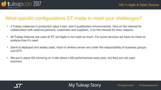 TuleapCon 2017-STMicroelectronics-Case-Study | PDF