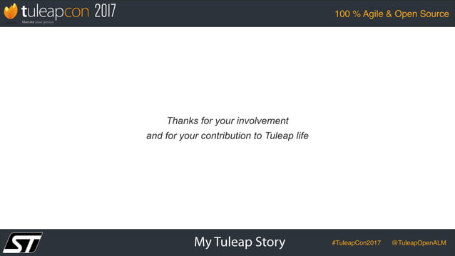 TuleapCon 2017-STMicroelectronics-Imaging-Division-Case-Study | PPT