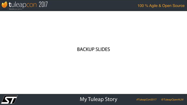 TuleapCon 2017-STMicroelectronics-Imaging-Division-Case-Study | PPT