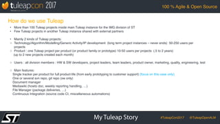 TuleapCon 2017-STMicroelectronics-Imaging-Division-Case-Study | PPT