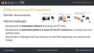 TuleapCon 2018. STMicroelectronics Success Story | PPT