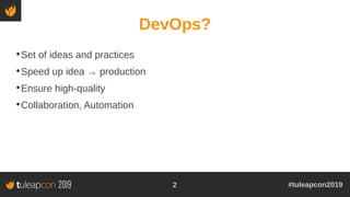 TuleapCon 2019. DevOps in Tuleap | PPT