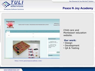 Tuli eServices_Wordpress Portfolio | PPT