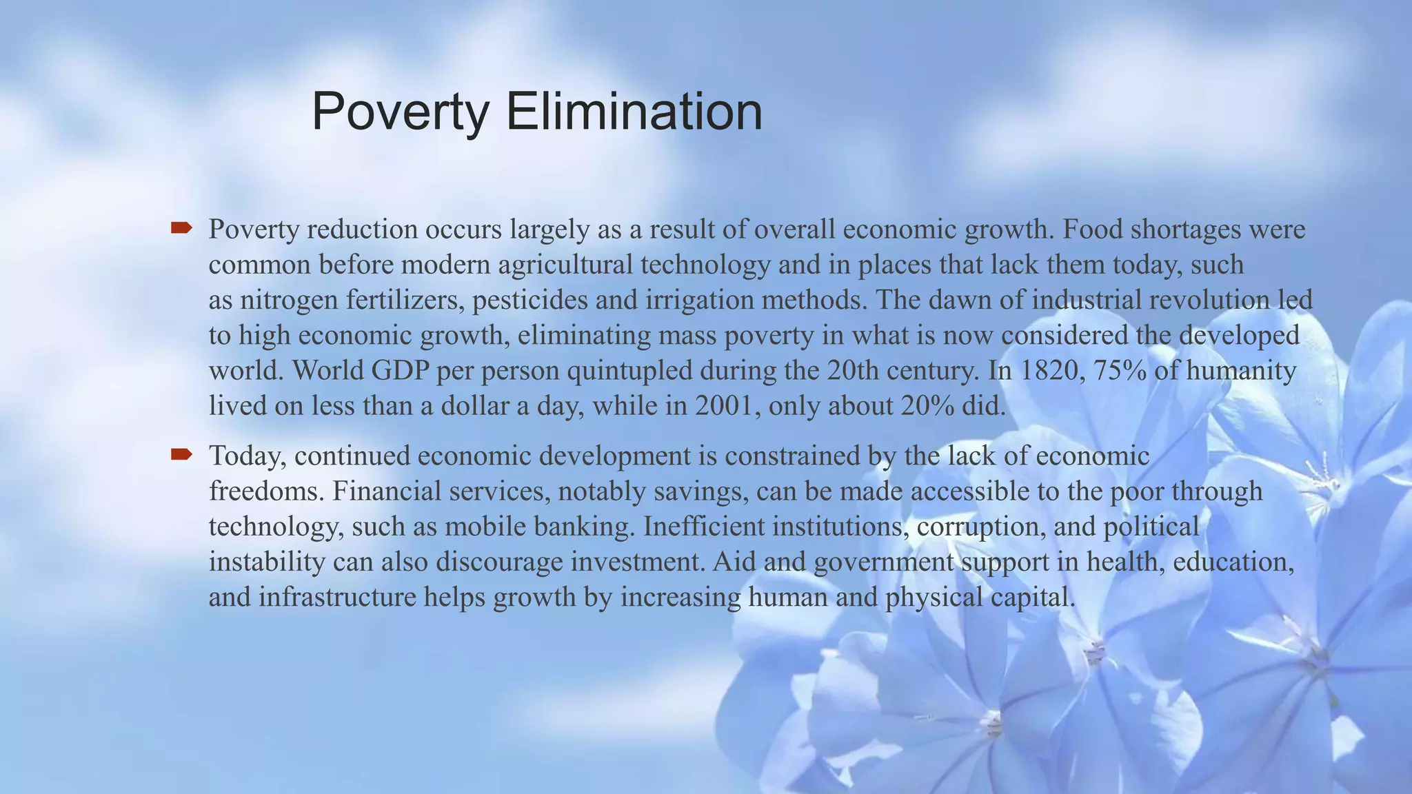 Challenges in poverty alleviation | PPTX