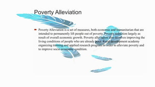 Challenges in poverty alleviation | PPTX | Debated Sensitive Social ...