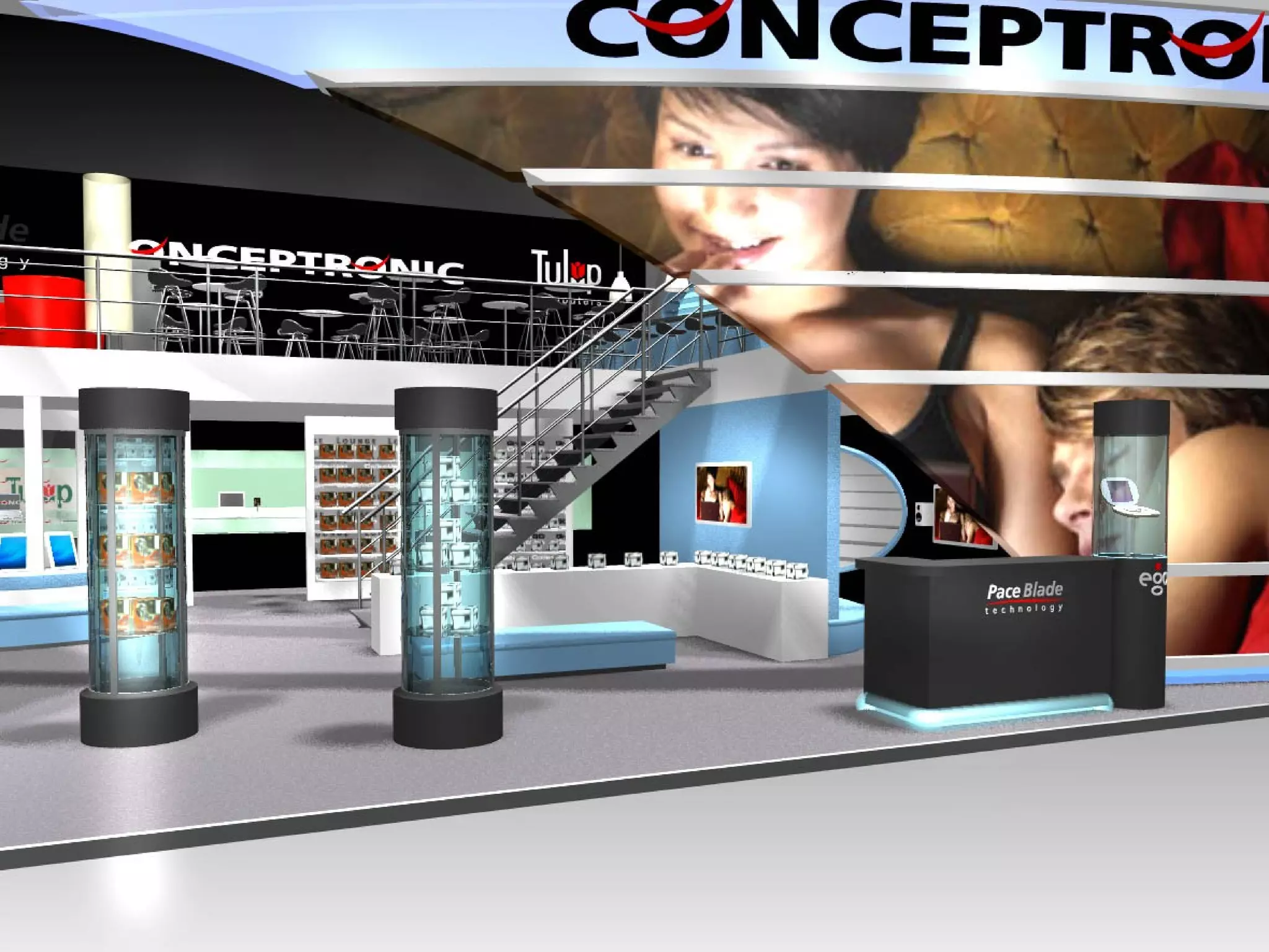 Tulip Computers Stand Cebit2007 | PPT