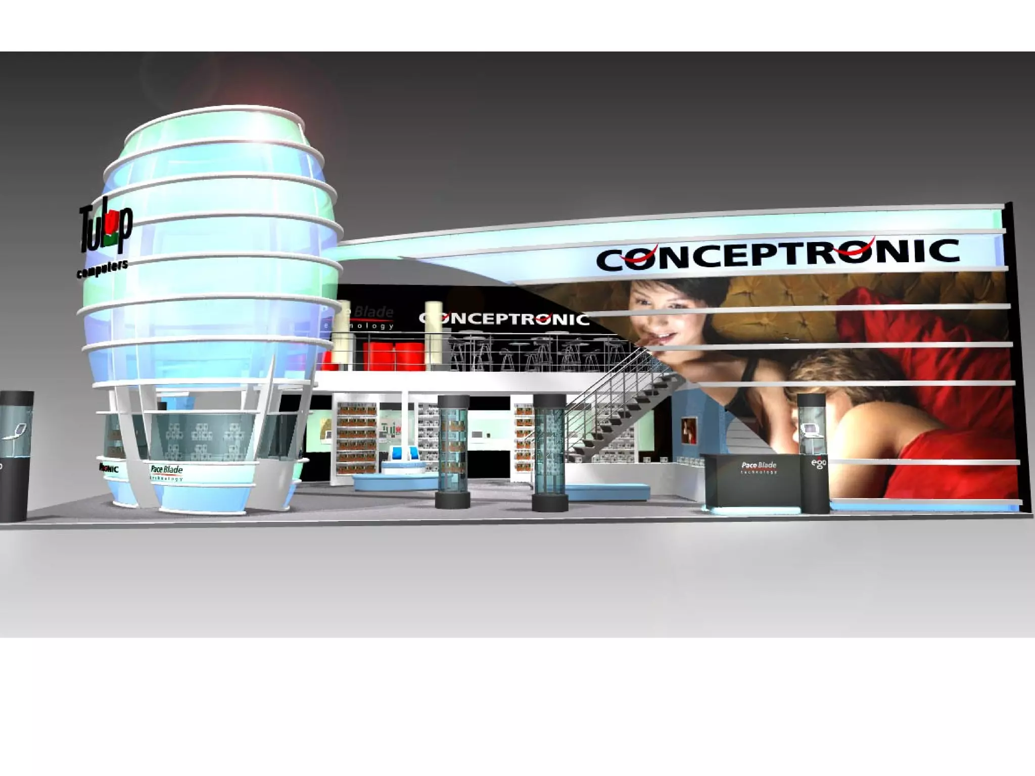 Tulip Computers Stand Cebit2007 | PPT