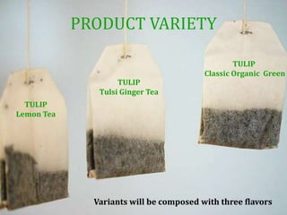 Marketing Plan for Tulip green tea company | PPTX